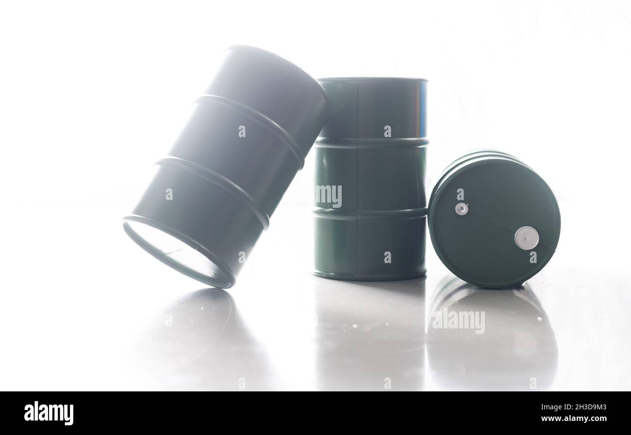 Cylindrical sealed tin can isolated on a white background. Universal ...