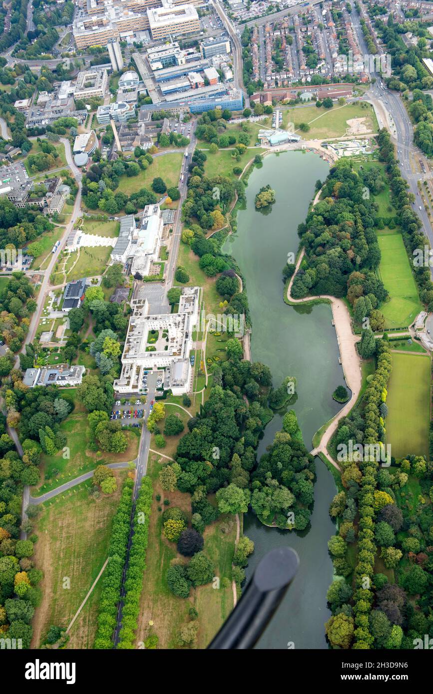 Aerial image of Highfields Park and University Park Campus in ...