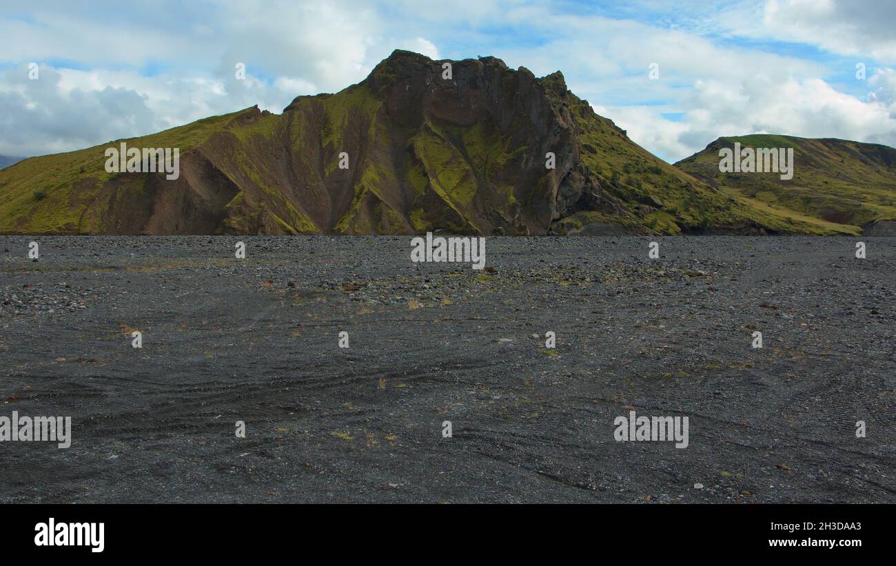 Colorful rocks at Porsmörk, Iceland, Europe Stock Photo - Alamy