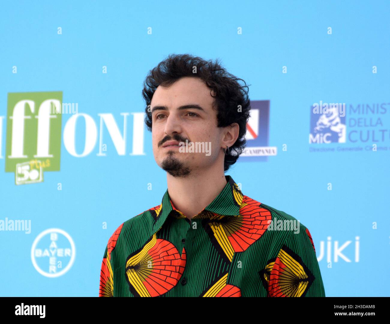 GIFFONI VALLE PIANA,ITALY - July 29, 2021: Daniele Folcarelli alias ...