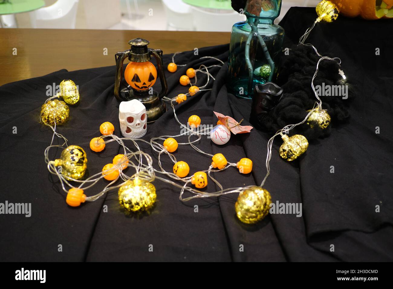 Halloween Decorations in the Lobby of the Hotel Holiday Inn Pattaya ...