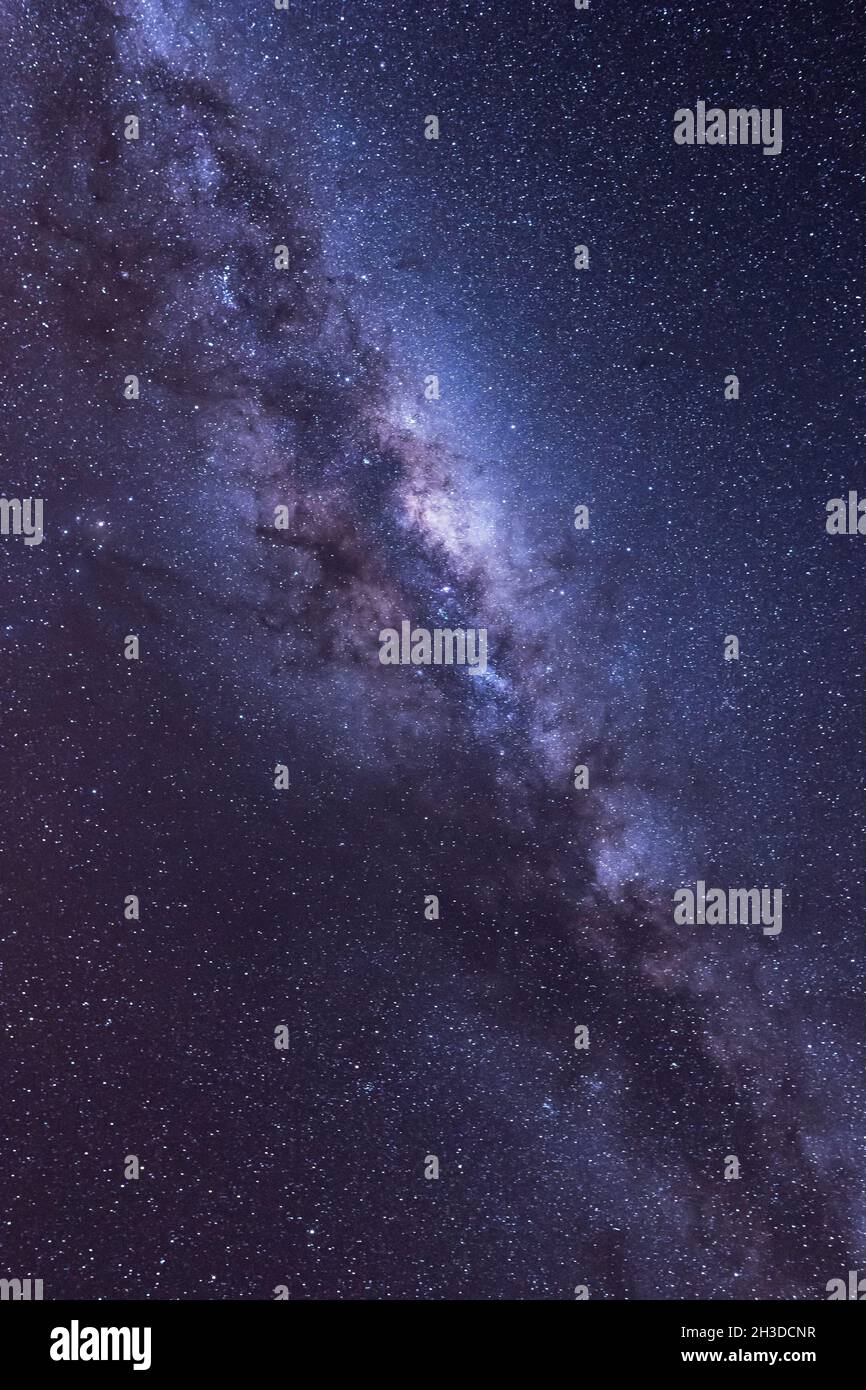 Wonderful night with a starry heaven Stock Photo - Alamy
