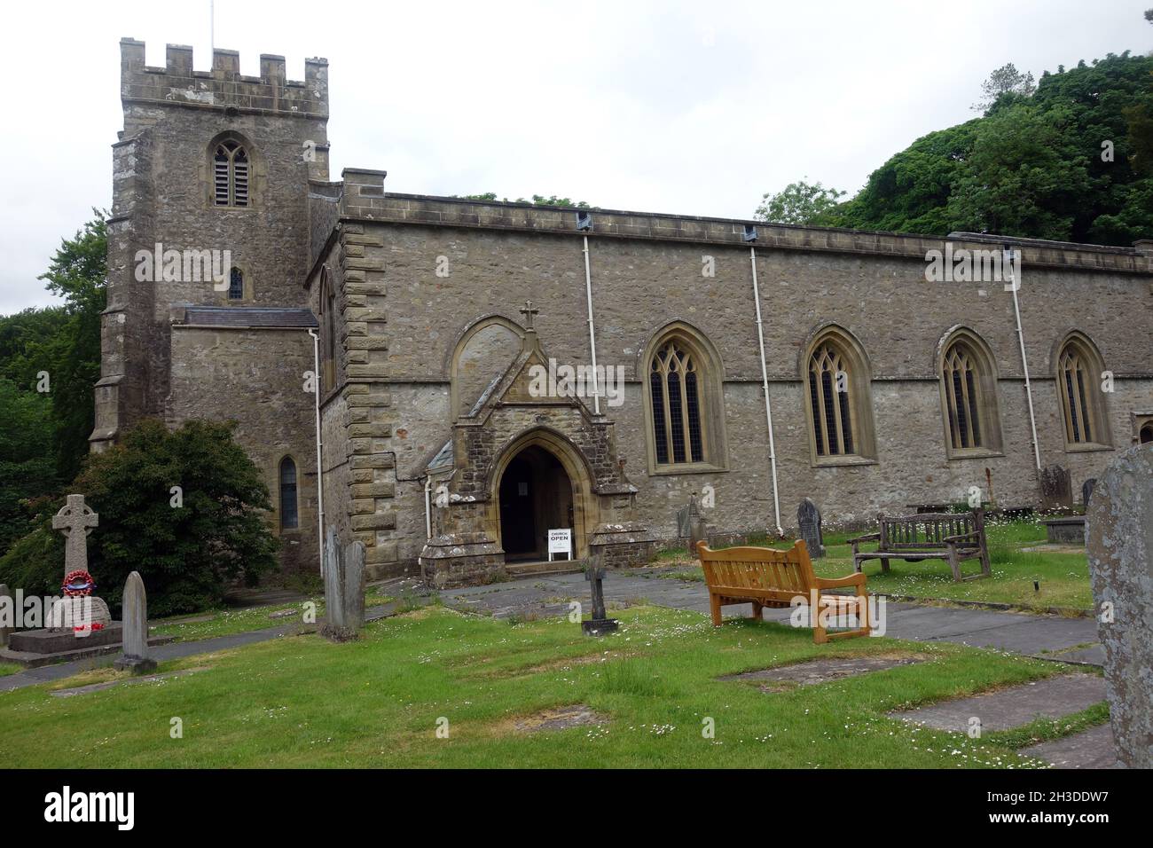The Parish Church of St James in the Village of Clapham in the ...