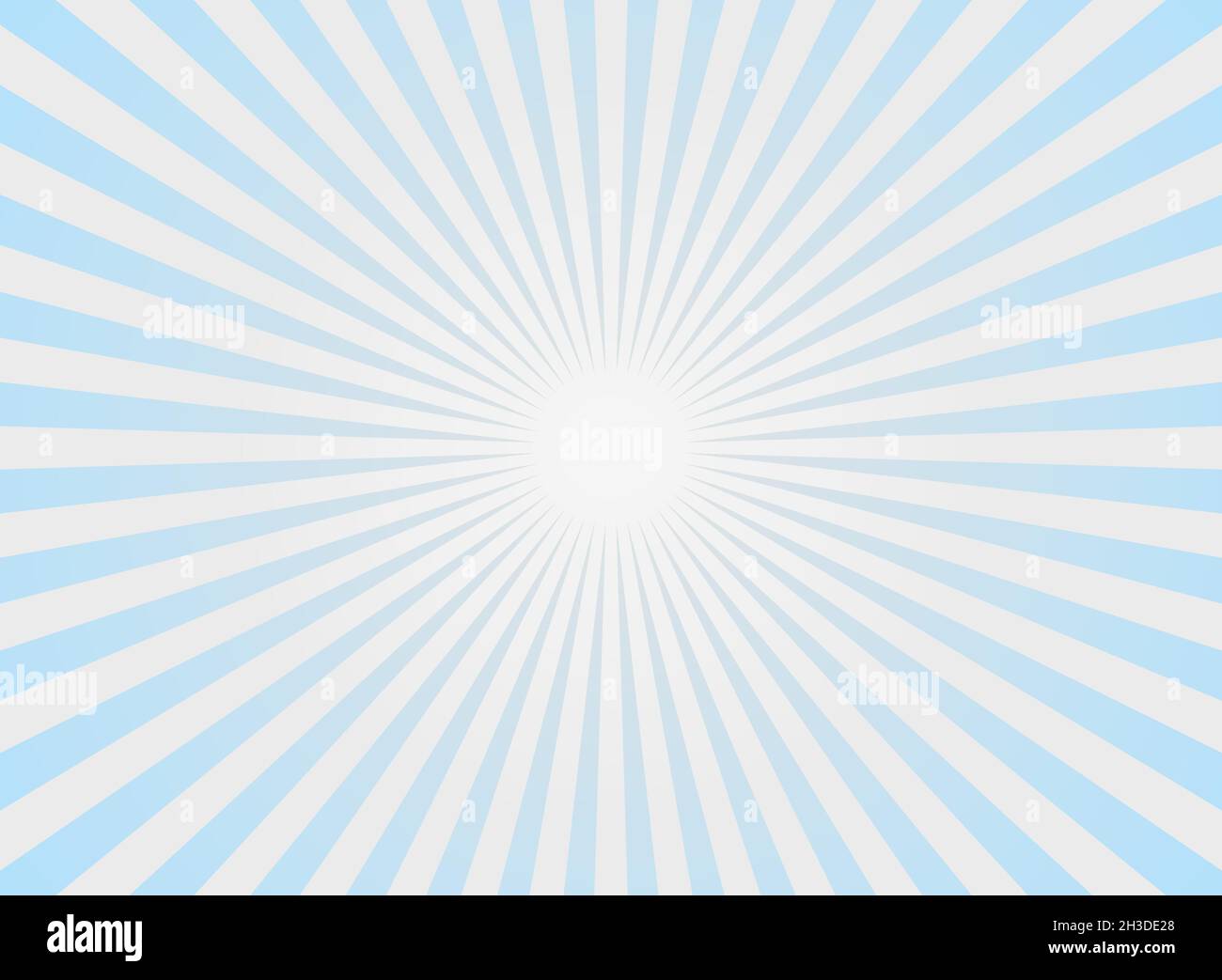 Sunlight wide horizontal background. Blue color burst background ...