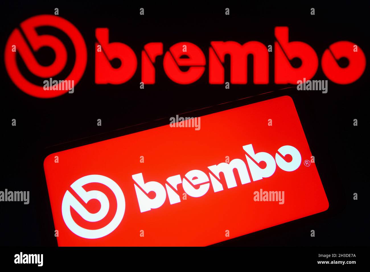 Brembo logo hi-res stock photography and images - Alamy