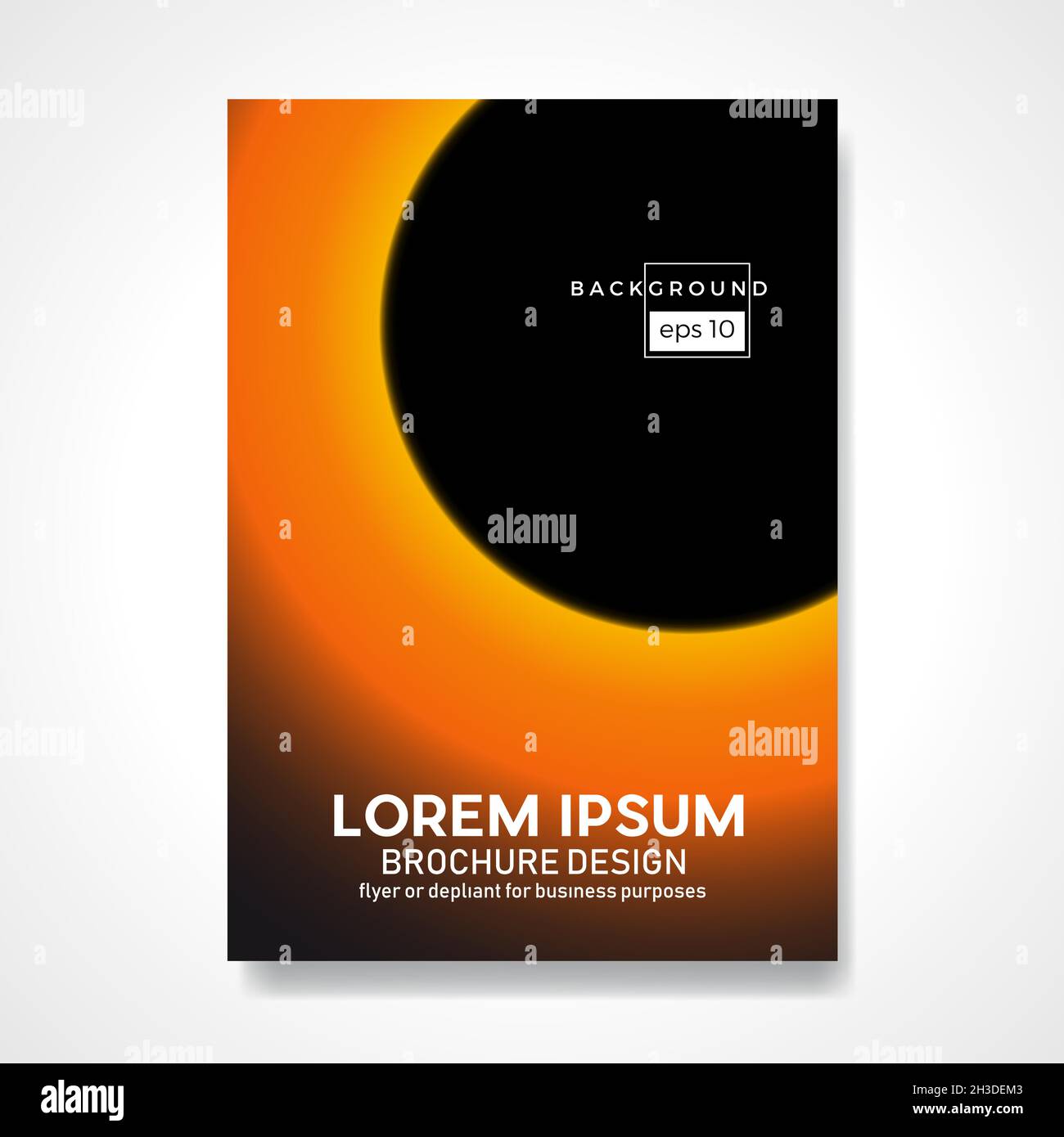 Astronomical phenomenon, full total solar eclipse. Scientific ...