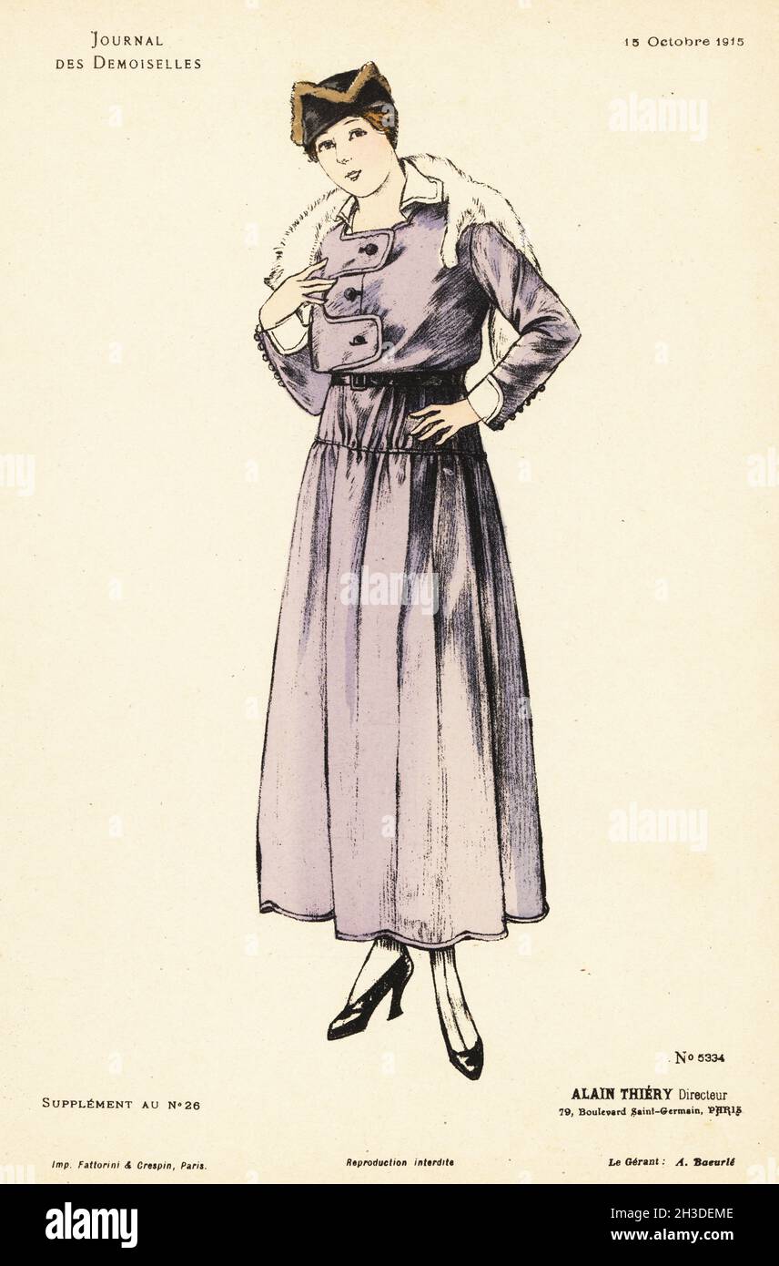 Women's fashion 1915 hi-res stock photography and images - Alamy