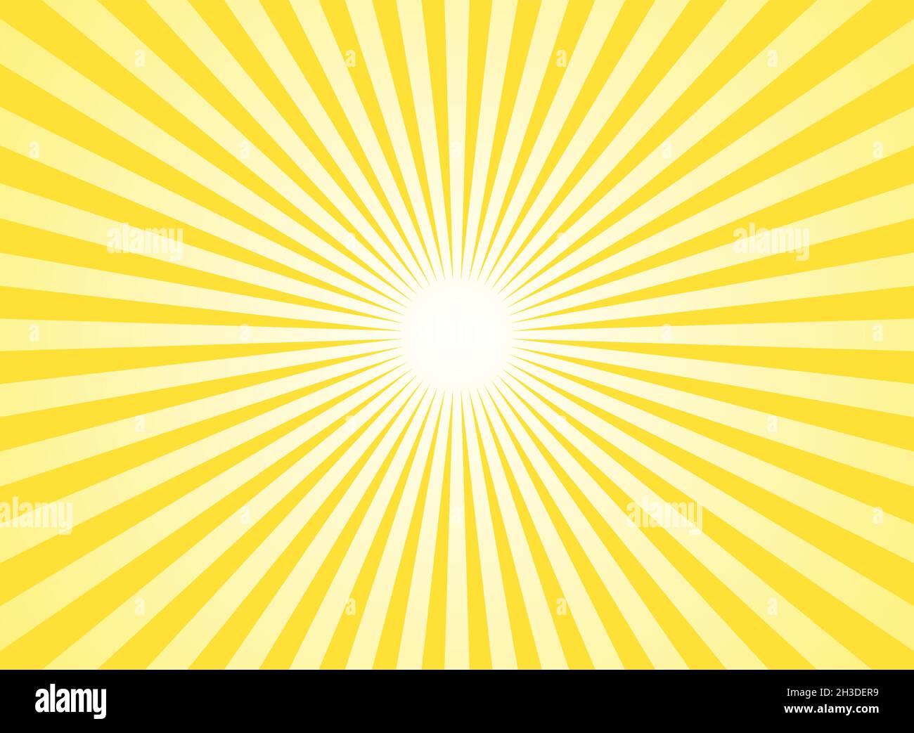 Sunlight abstract background. yellow color burst background. Vector ...