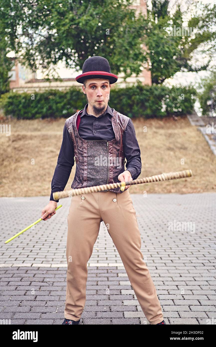 Devil stick hi-res stock photography and images - Alamy