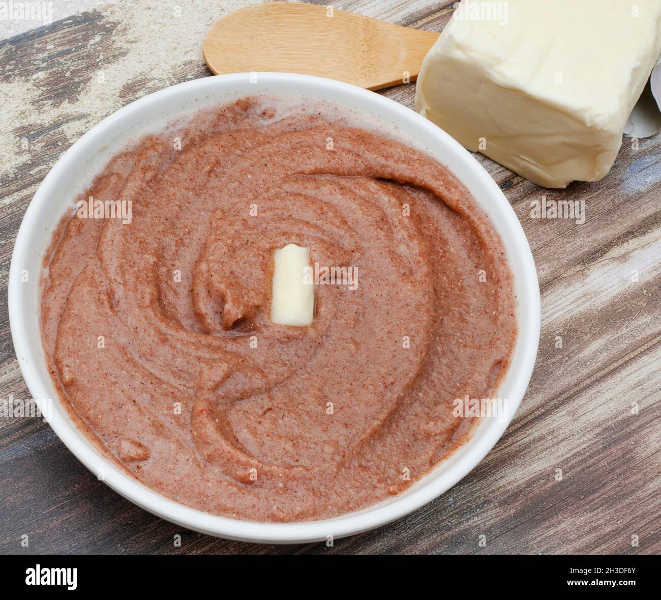 Traditional south African sorghum porridge Stock Photo - Alamy