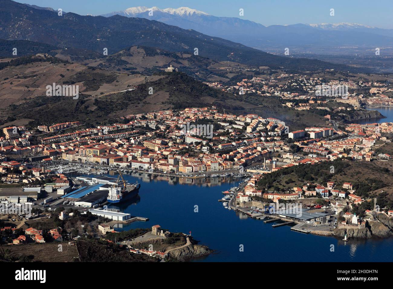 FRANCE PYRENEES ORIENTALES (66) PORT-VENDRES Stock Photo - Alamy