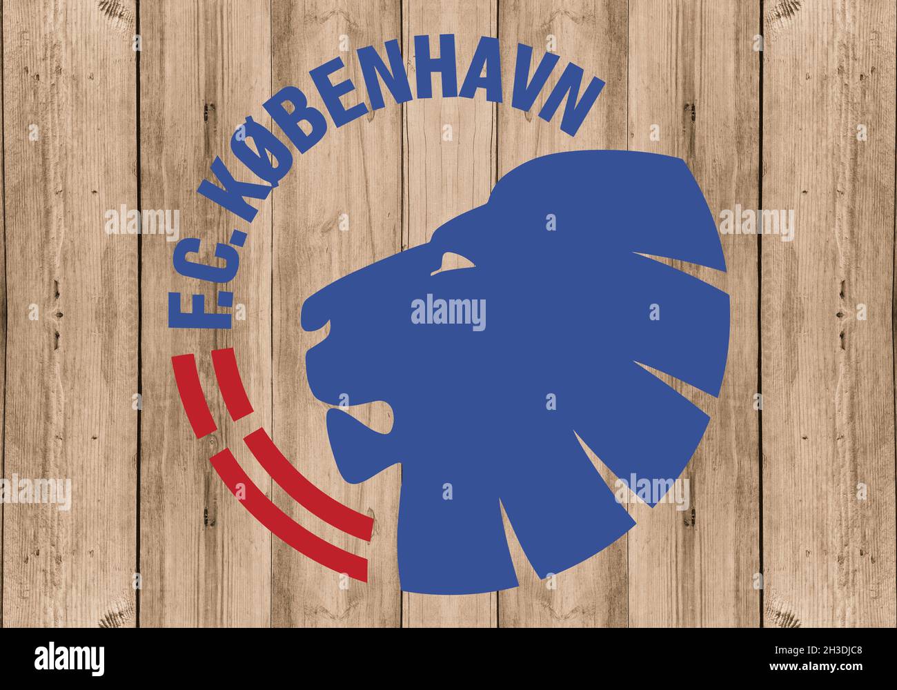 Coat of arms F.C. Copenhagen, Copenhagen, football club from Denmark ...