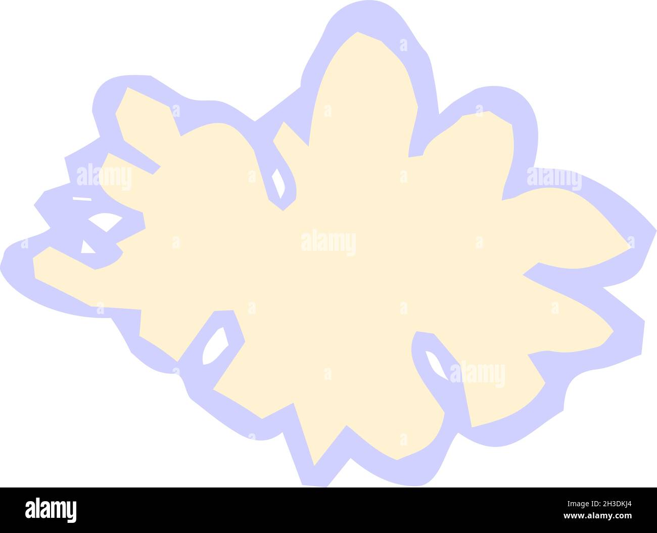 This is a illustration of Cloud graffiti drawn by a child Stock Vector ...