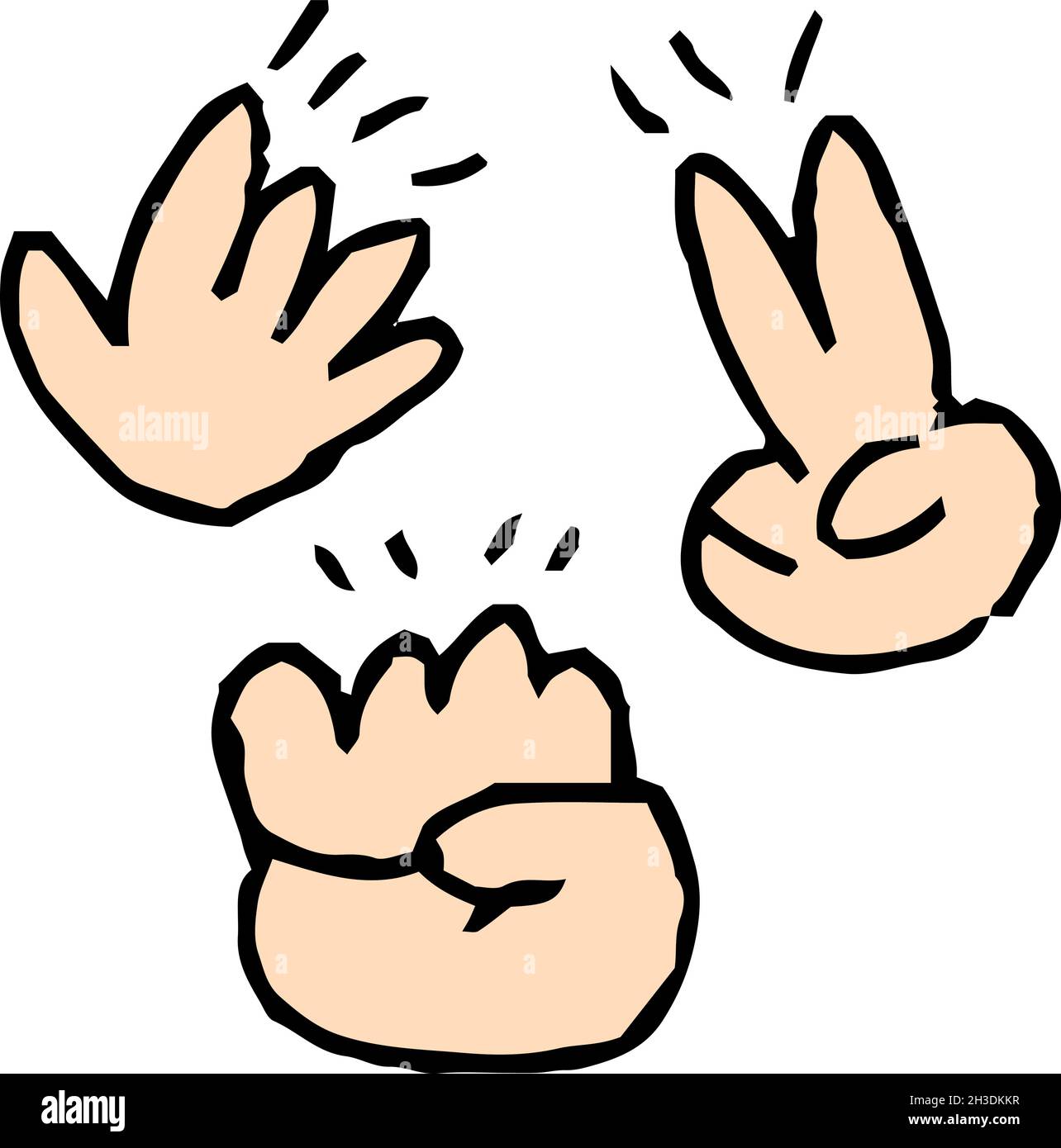 Rock Paper Scissors Clip Art