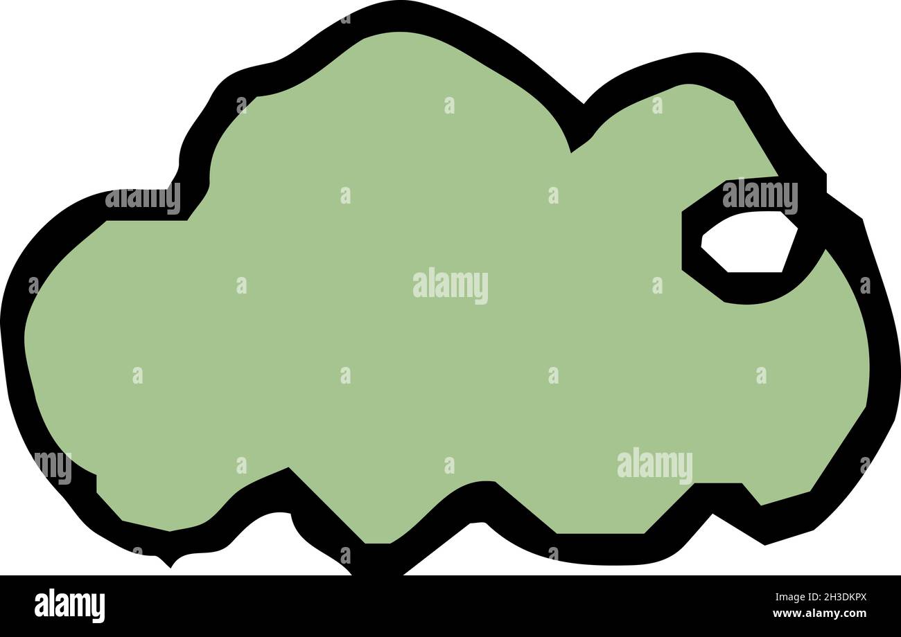 This is a illustration of Cloud graffiti drawn by a child Stock Vector ...