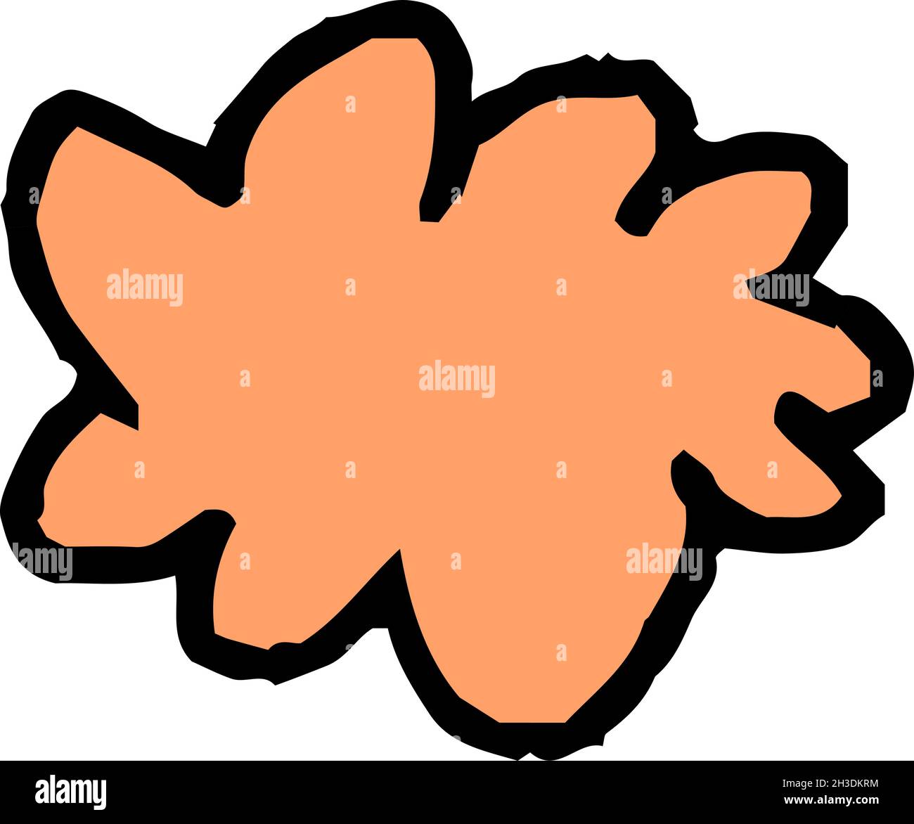 This is a illustration of Cloud graffiti drawn by a child Stock Vector ...