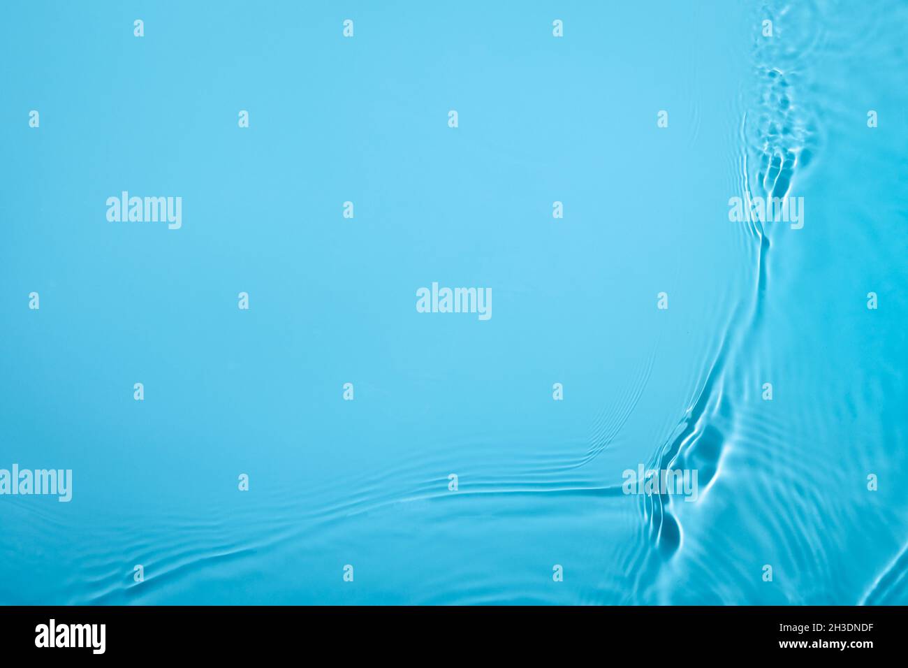 transparent blue colored clear calm water surface texture Stock Photo ...