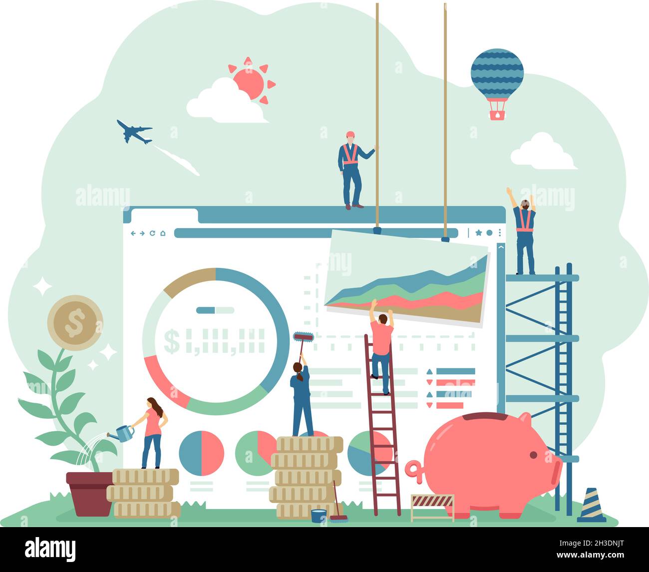 Asset management concept vector illustration Stock Vector Image & Art ...