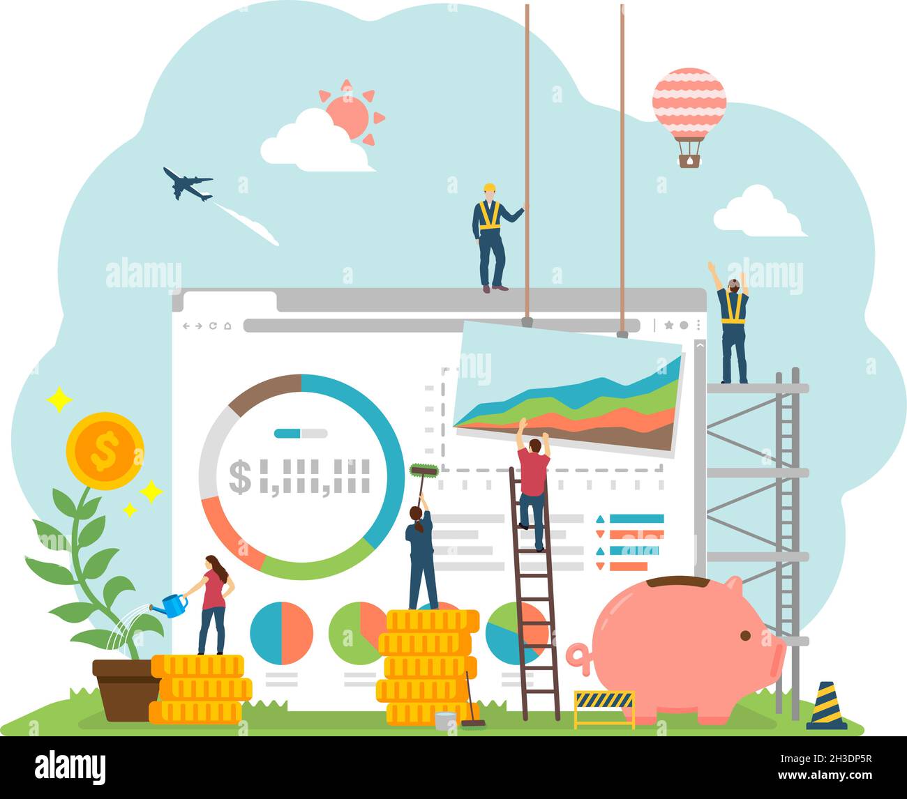 Asset management concept vector illustration Stock Vector Image & Art ...