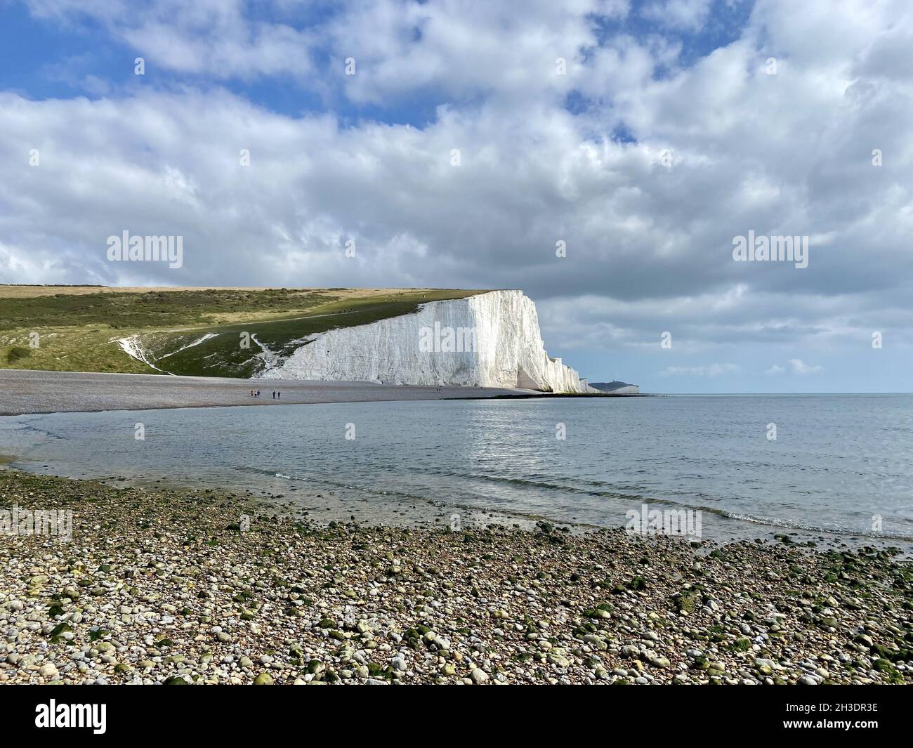 Beautiful shot of the Seven Sisters Cliffs, UK Stock Photo - Alamy