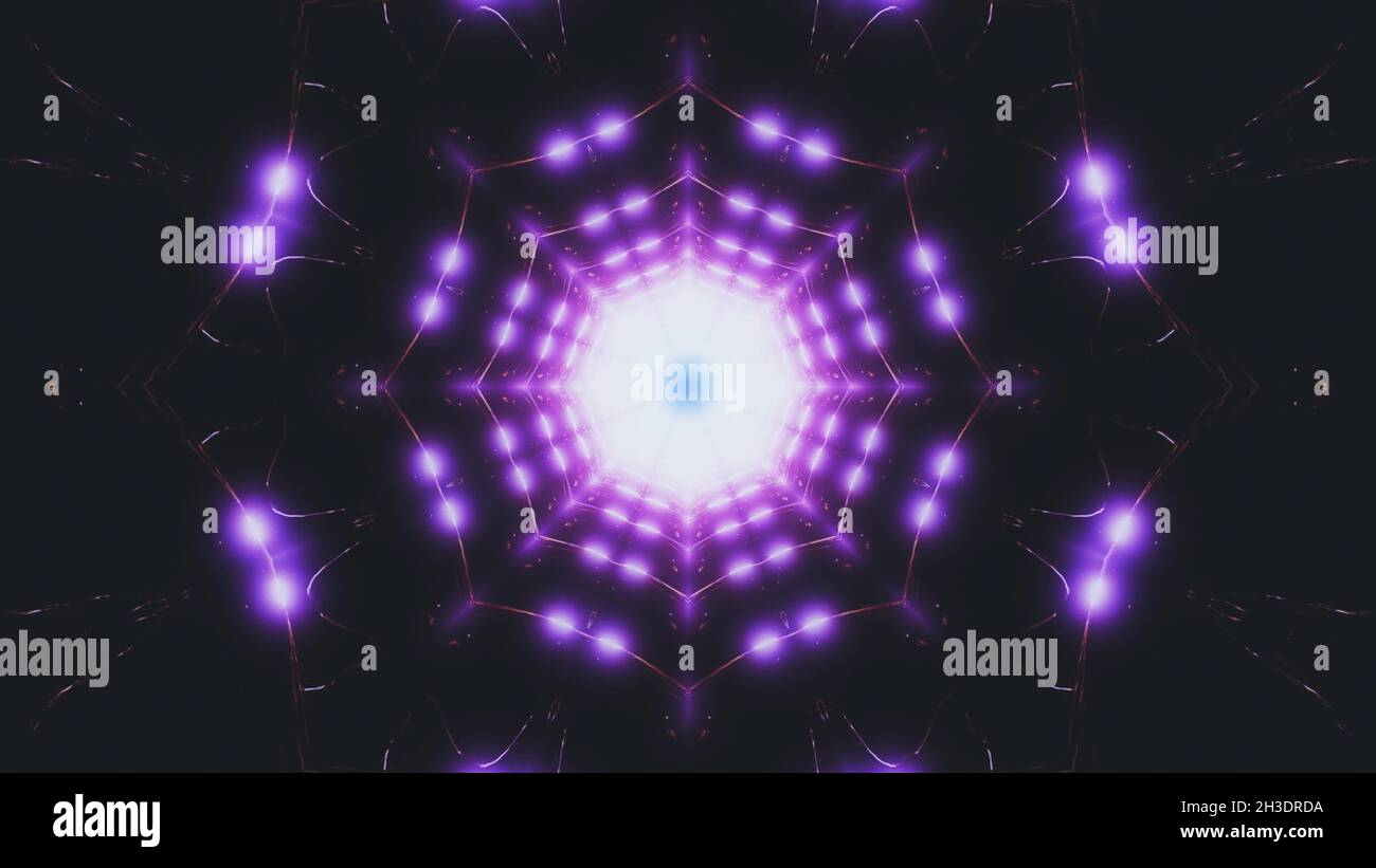 Glowing lights in 4K UHD quality of 3d illustration Stock Photo - Alamy