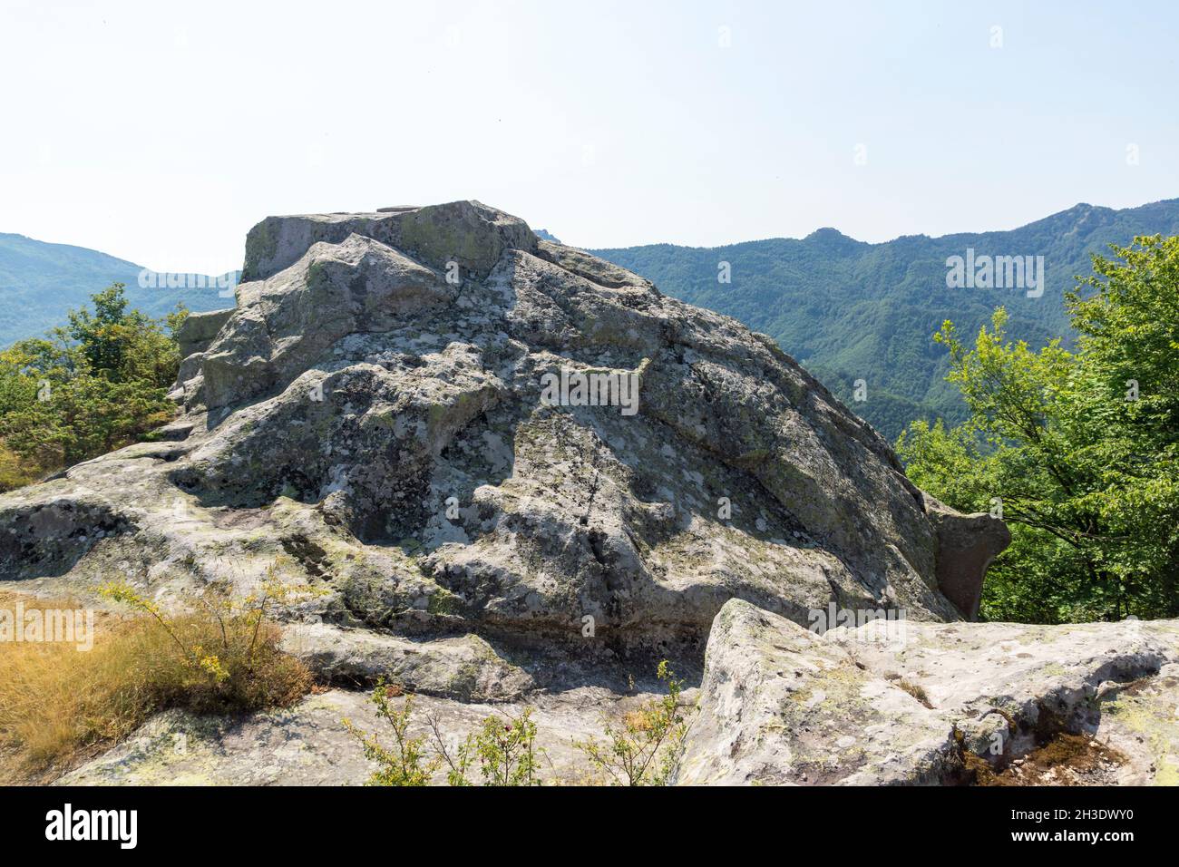Ancient sanctuary Belintash dedicated to the god Sabazios at Rhodope ...