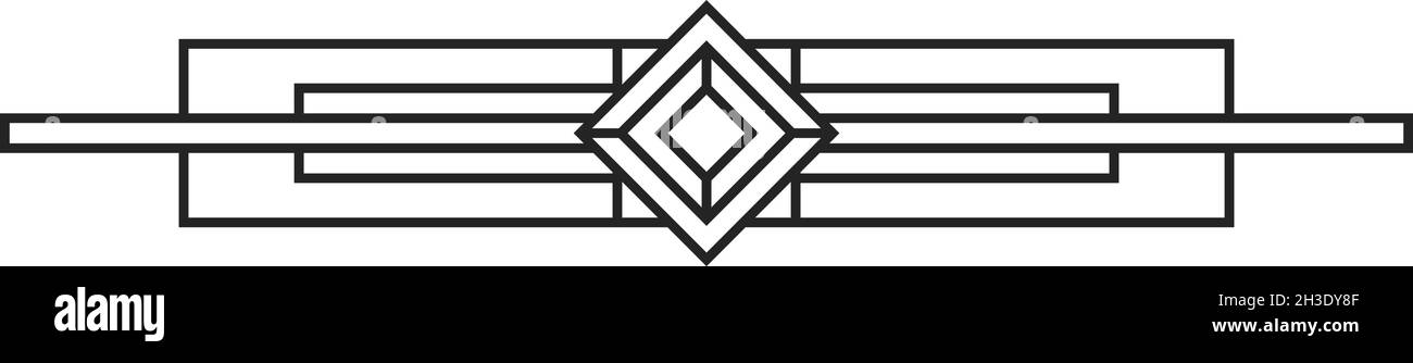 Arabic text divider, geometric book persian indian book curl Stock ...