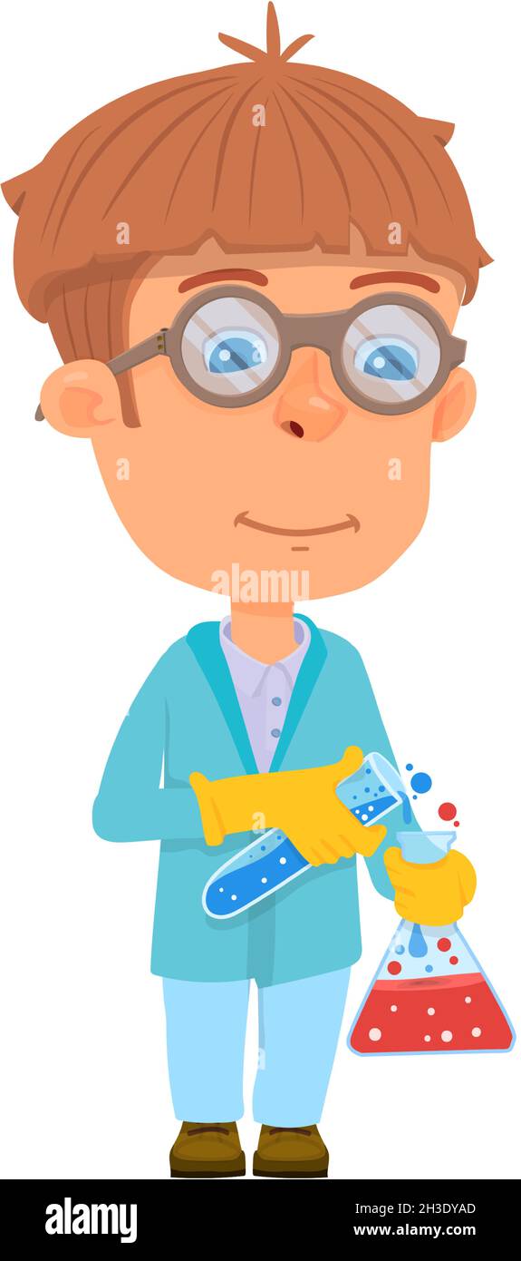 Science experiment cartoon hi-res stock photography and images - Alamy