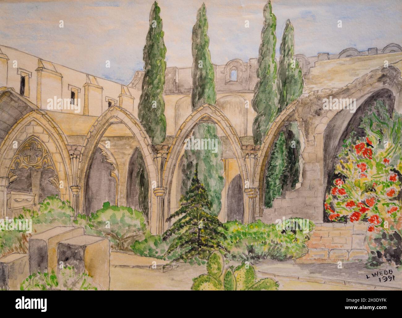 Cyprus church painting hi-res stock photography and images - Alamy