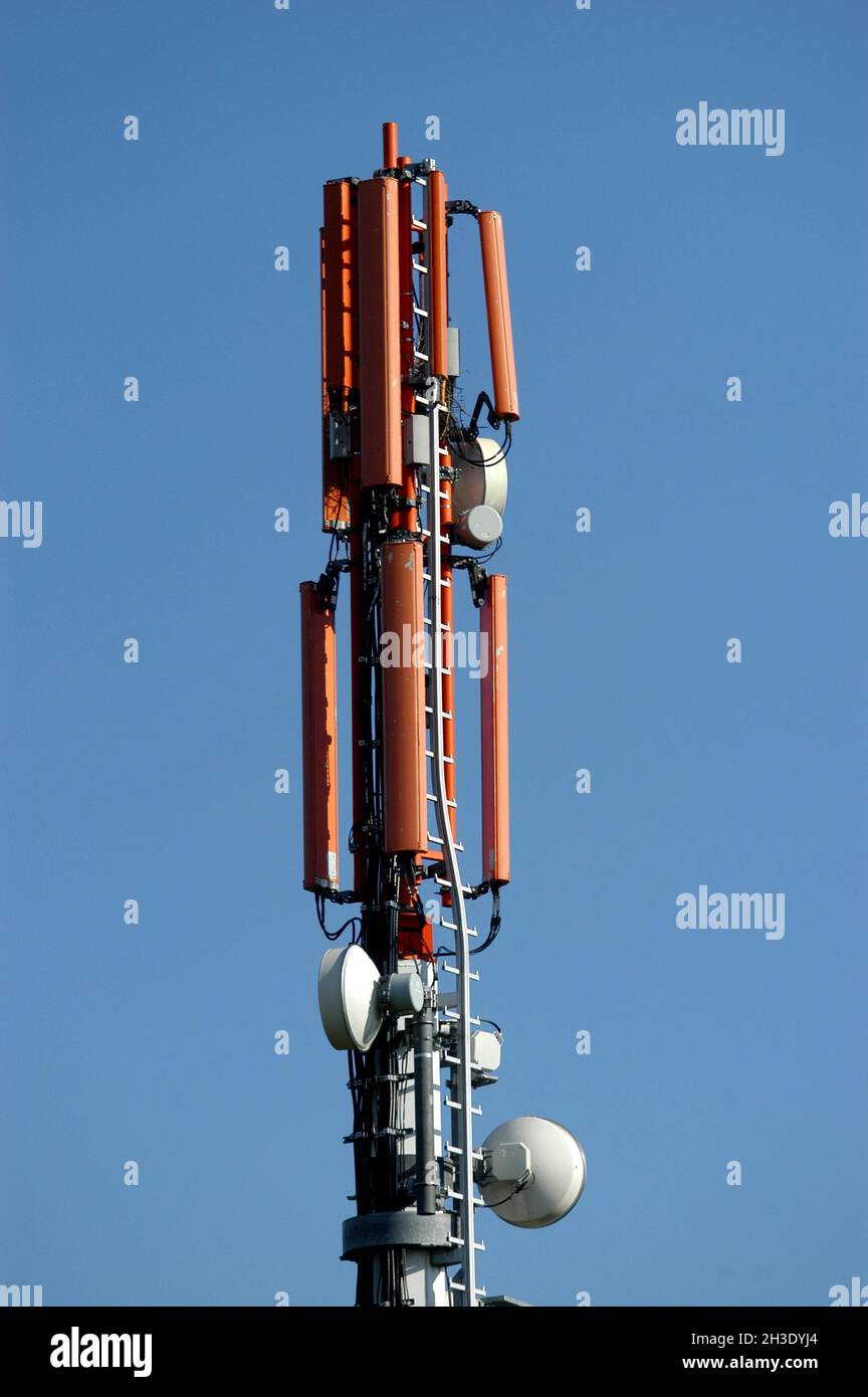 radio mast, Germany Stock Photo - Alamy