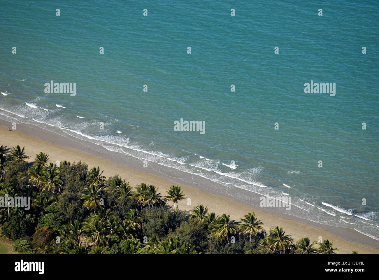sandy beach at the South Sea, Australia, Queensland Stock Photo - Alamy