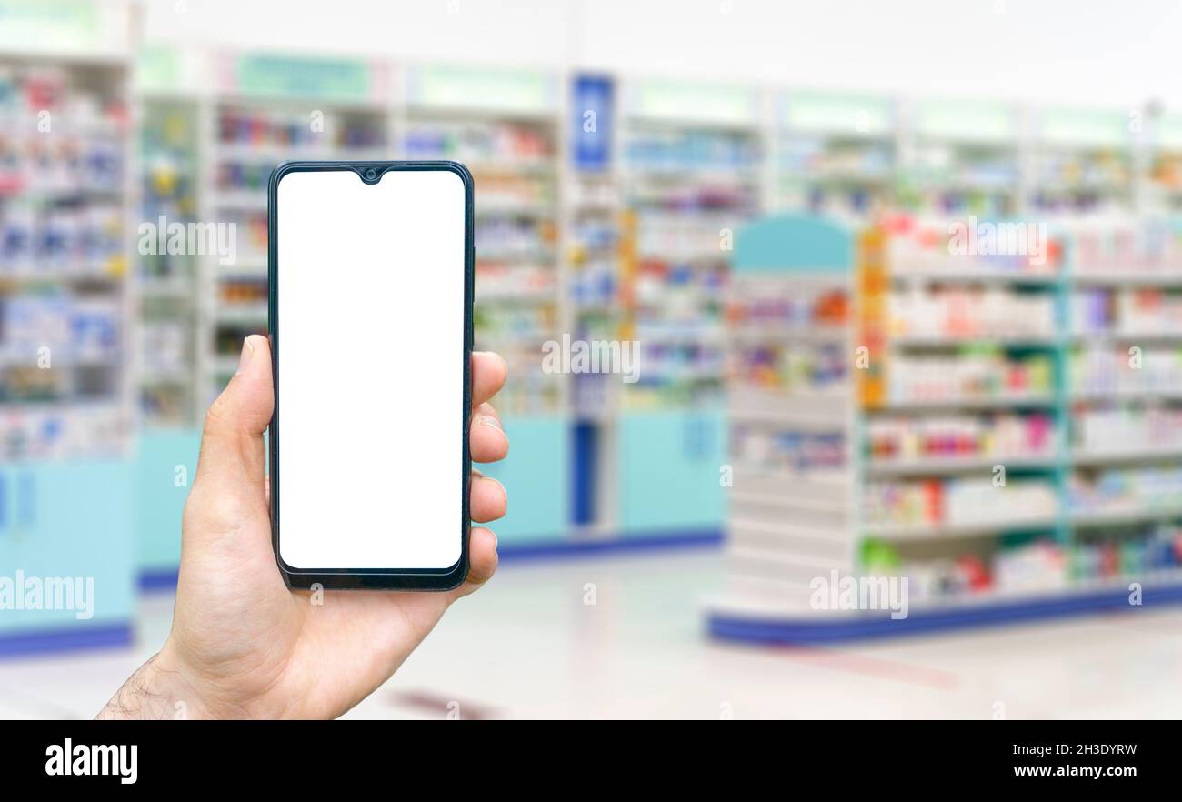Pharmacy background hi-res stock photography and images - Alamy