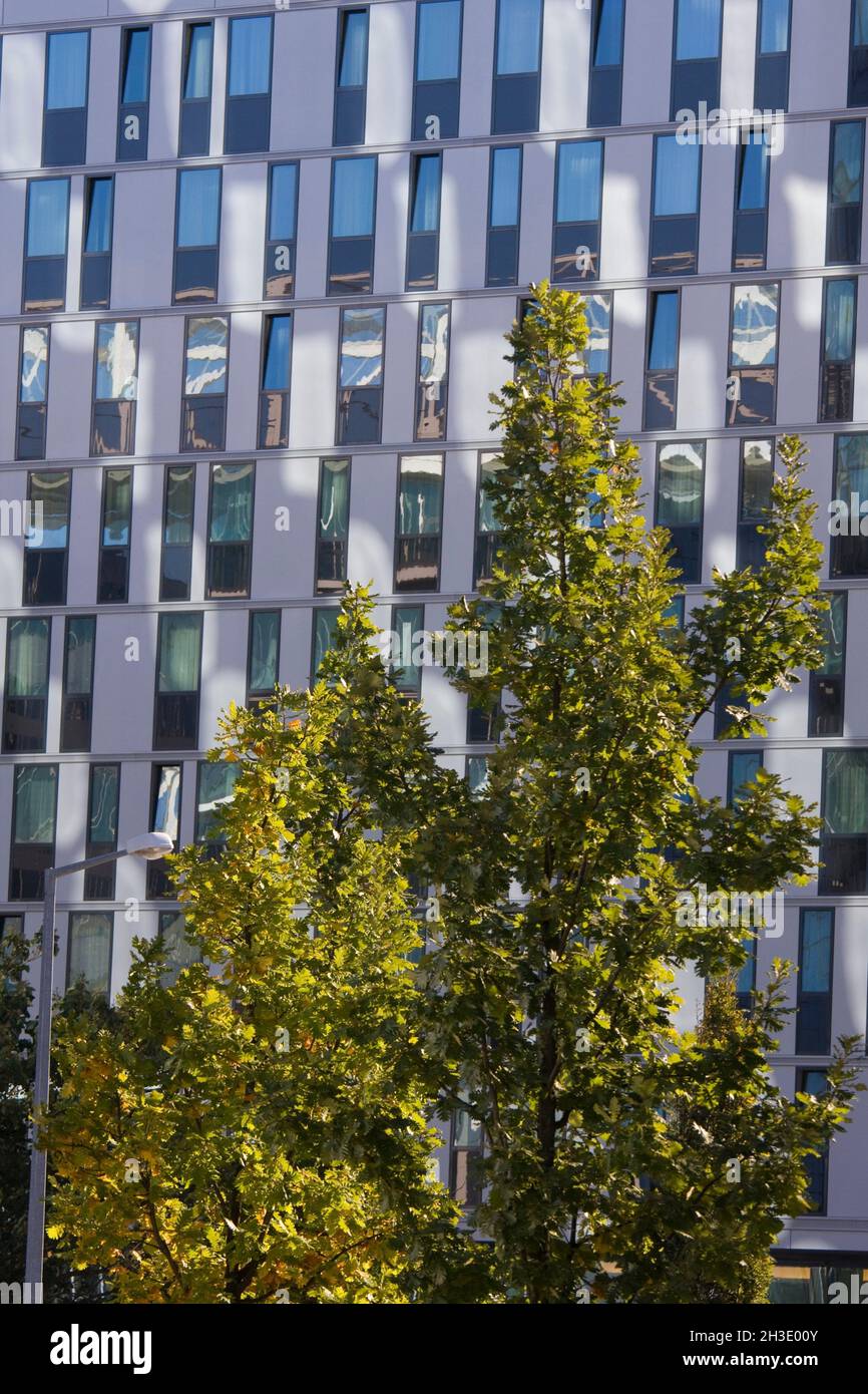 Facade of the Courtyard Vienna Messe, Austria, Vienna Stock Photo - Alamy