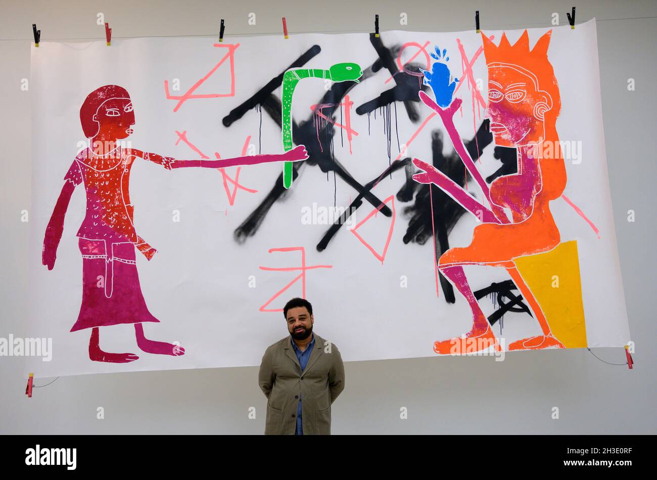 Saatchi Gallery, London, UK. 28th October 2021. The Thousand Year ...