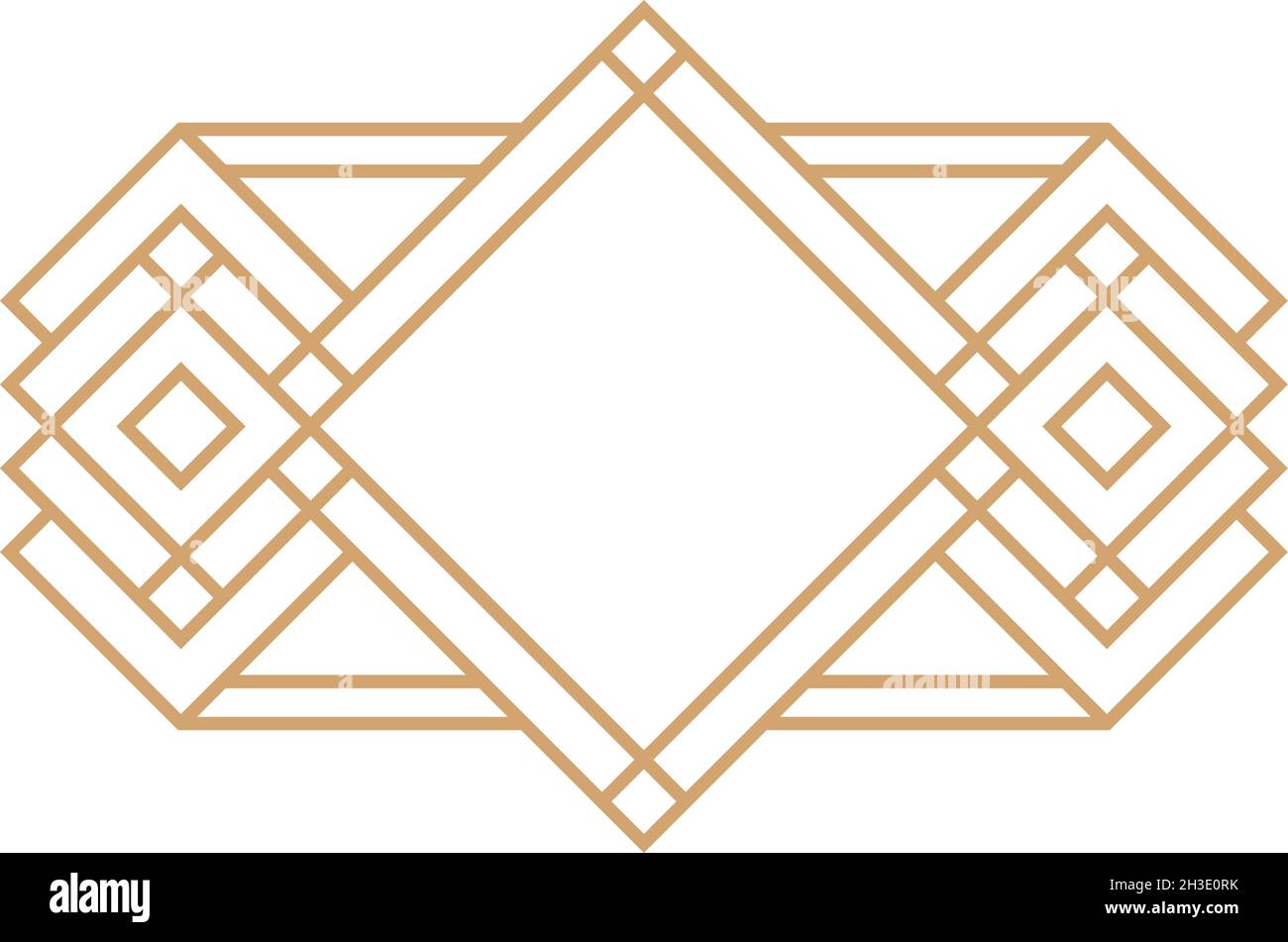 Frame and geometric border hi-res stock photography and images - Alamy