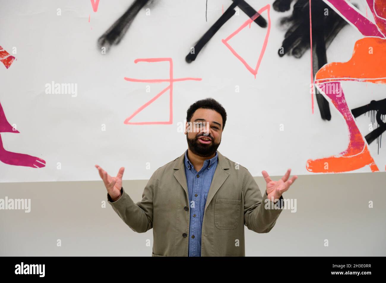 Saatchi Gallery, London, UK. 28th October 2021. The Thousand Year ...