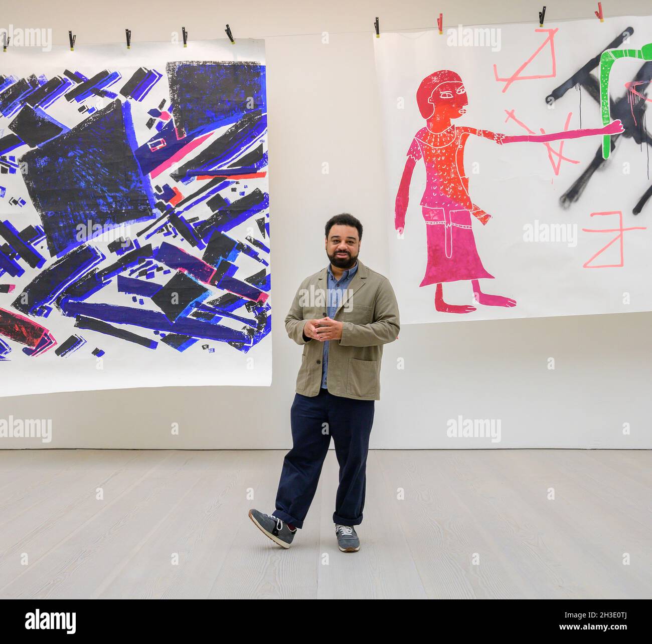 Saatchi Gallery, London, UK. 28th October 2021. The Thousand Year ...