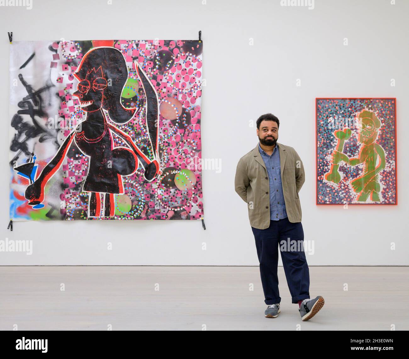 Saatchi Gallery, London, UK. 28th October 2021. The Thousand Year ...