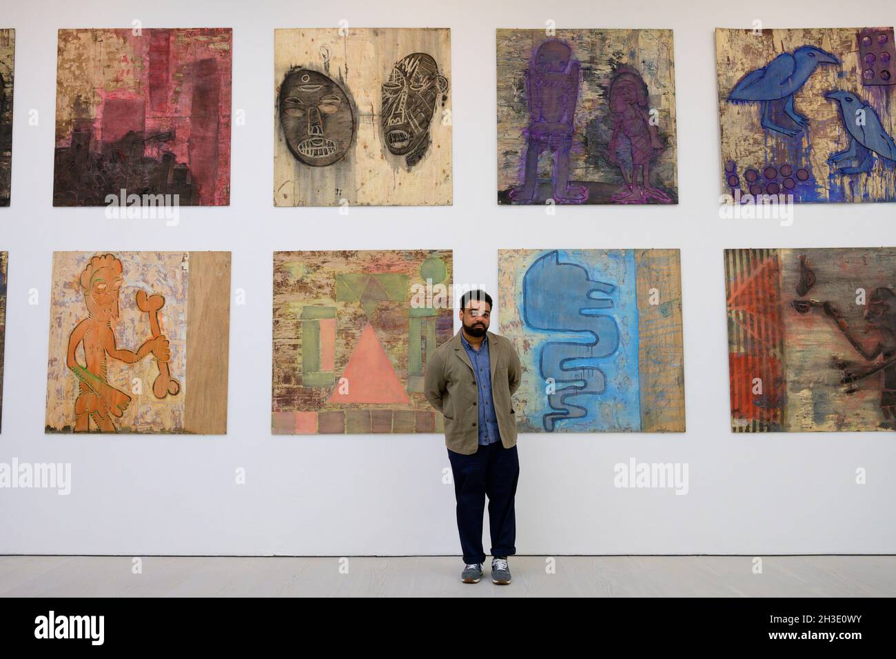 Saatchi Gallery, London, UK. 28th October 2021. The Thousand Year ...