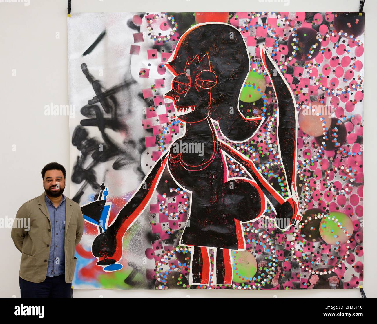 Saatchi Gallery, London, UK. 28th October 2021. The Thousand Year ...