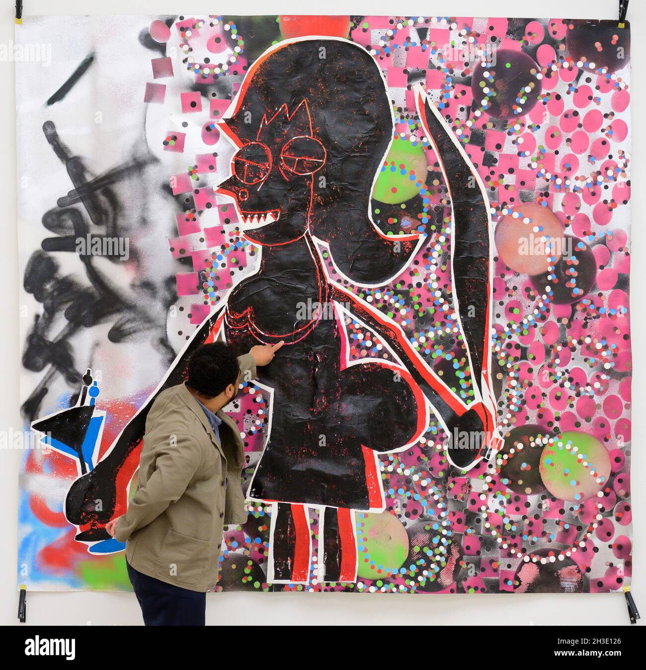 Saatchi Gallery, London, UK. 28th October 2021. The Thousand Year ...