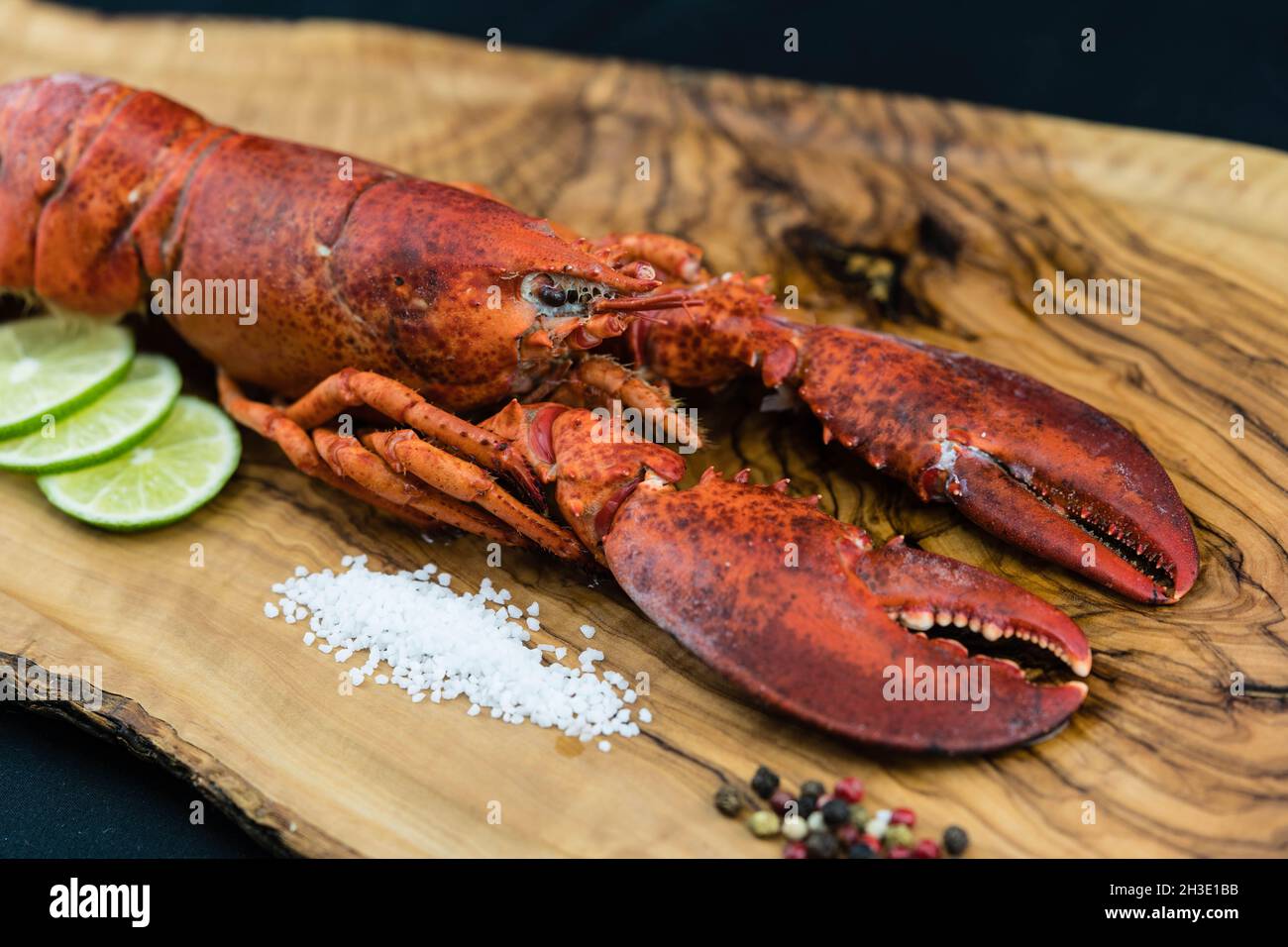 a fresh cooked red lobster Stock Photo - Alamy