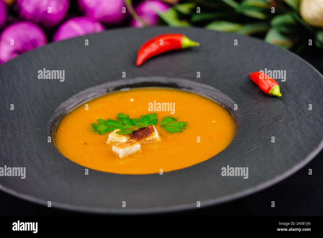 a fresh cooked red lobster Stock Photo - Alamy