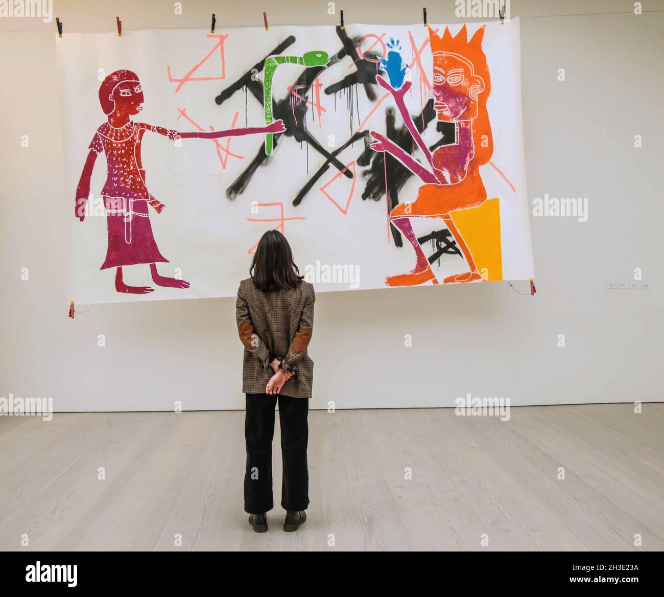 London UK 28 October 2021 The Thousand Year Kingdom by British Artist ...