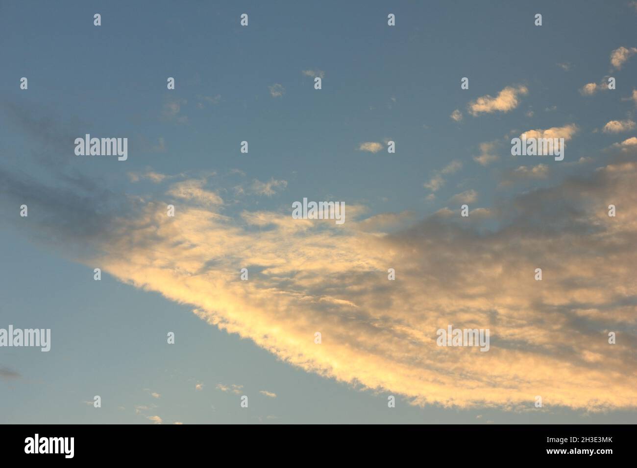 Photo set of clouds and changing the color and shape of the clouds in ...