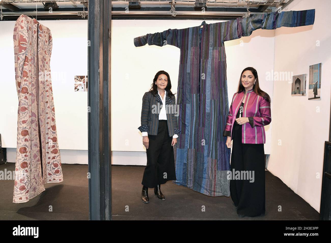 Princess Noal of Egypt ( Princess of Afghanistan )poses with her cousin ...