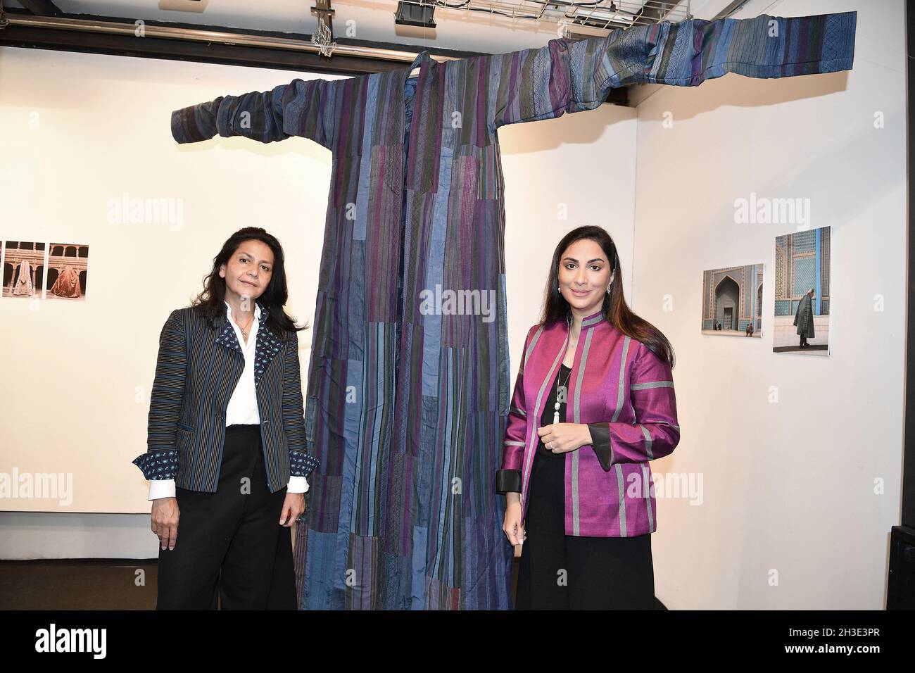 Princess Noal of Egypt ( Princess of Afghanistan )poses with her cousin ...