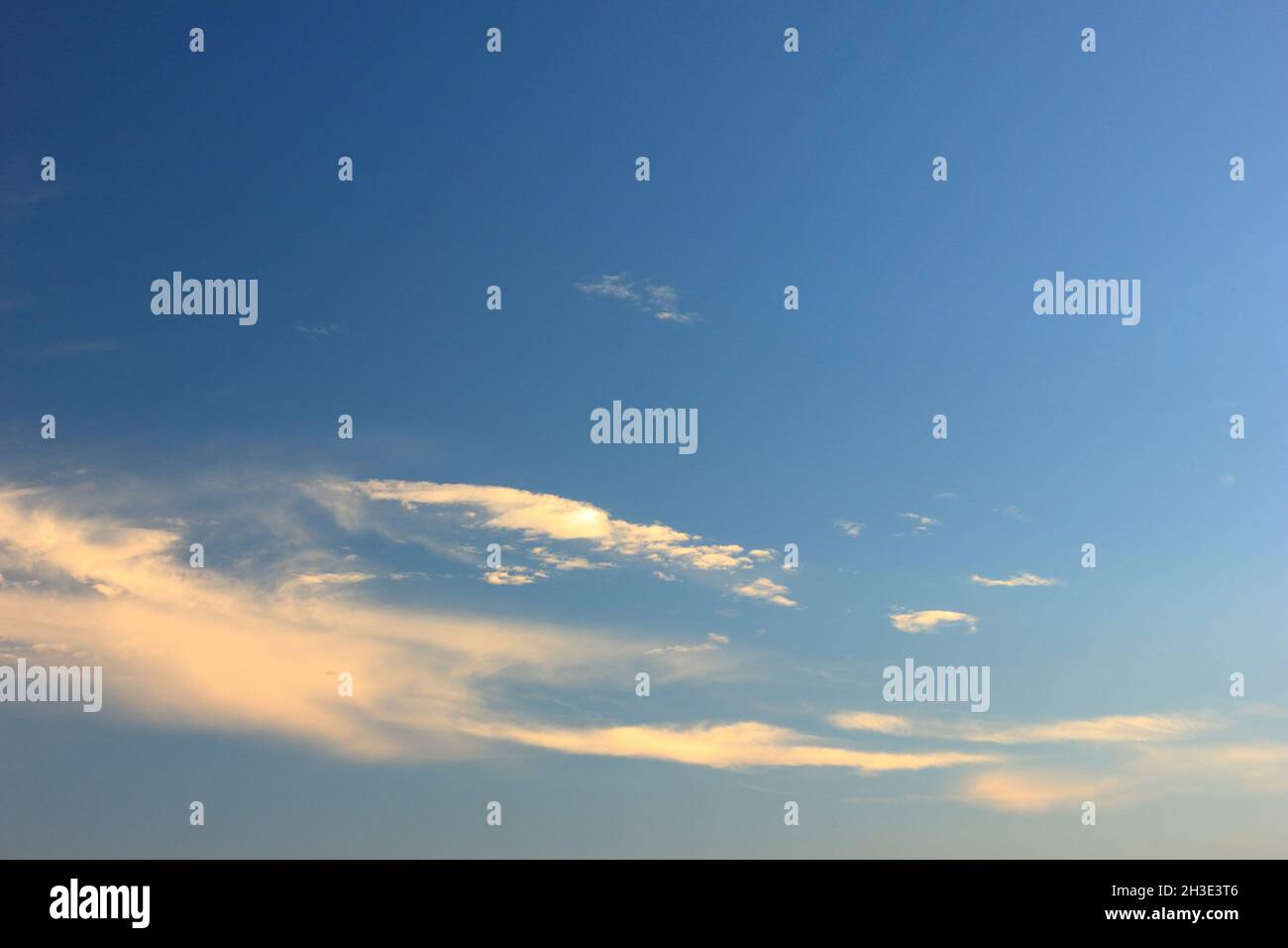 Photo set of clouds and changing the color and shape of the clouds in ...