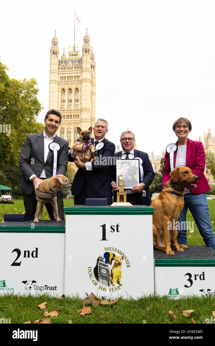 EDITORIAL USE ONLY left- right Edward Timpson who won 2nd place with ...