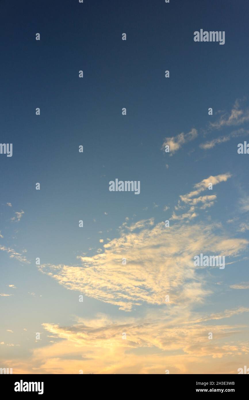 Photo set of clouds and changing the color and shape of the clouds in ...